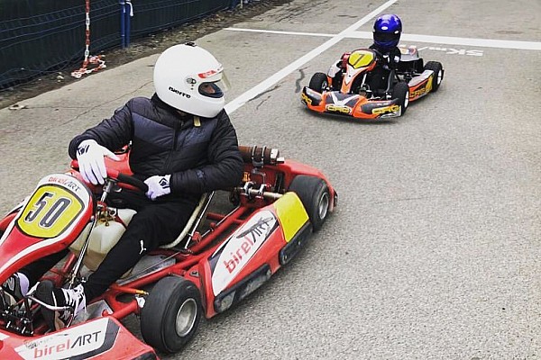 Raikkonen, oğlu Robin'le karting çalışmasına devam ediyor - TRmotosports